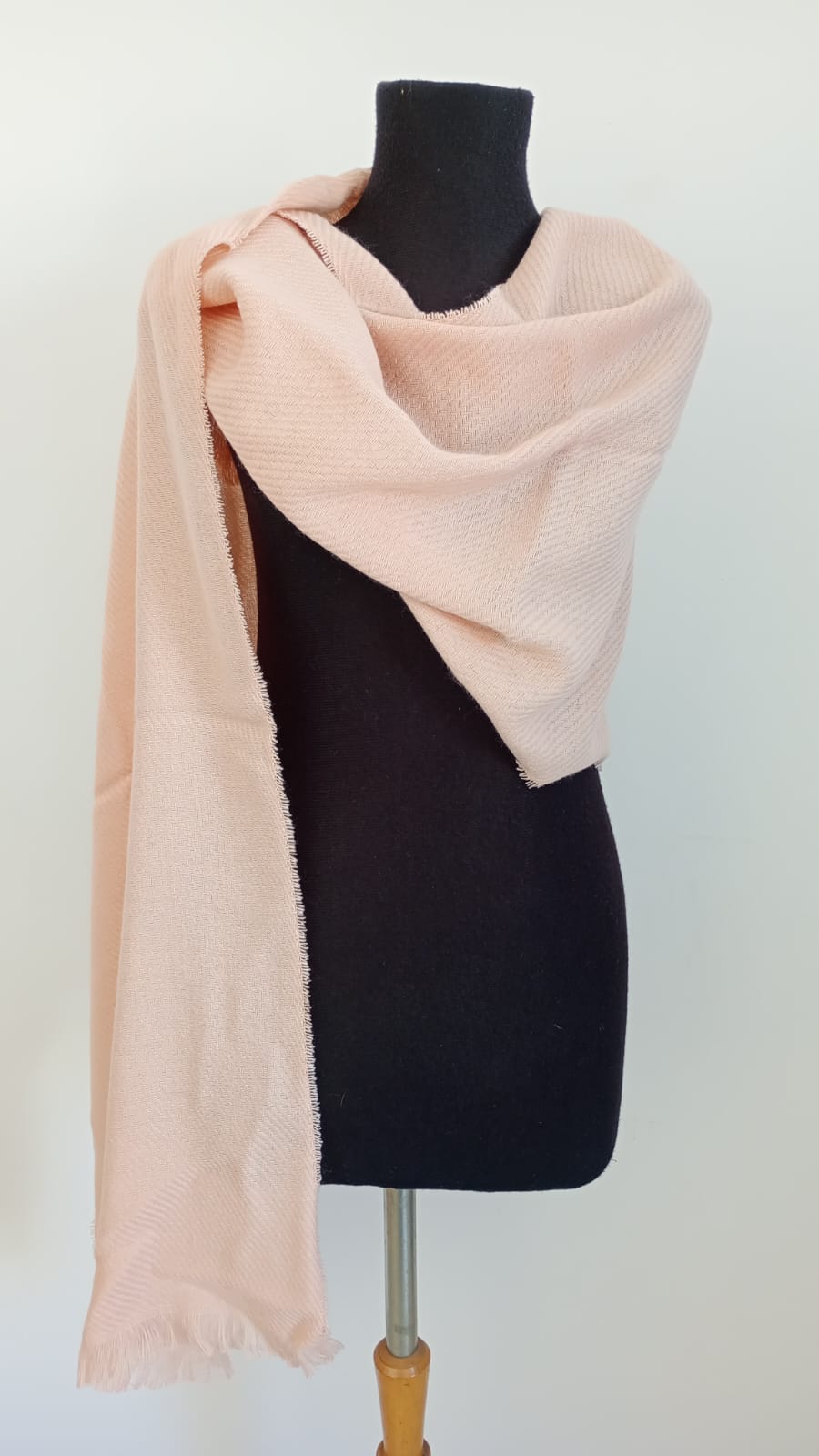 BUFANDA SG -185X50- ROSA PIEL | ALSUR TEXTIL